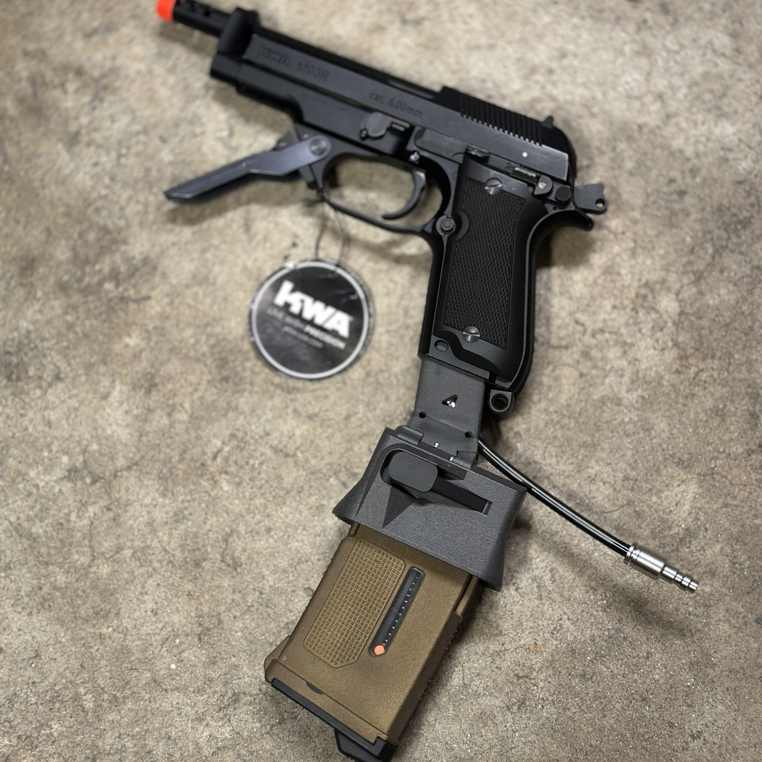 KWA M9/M93R M4 Competition Adapter - Tapp Airsoft