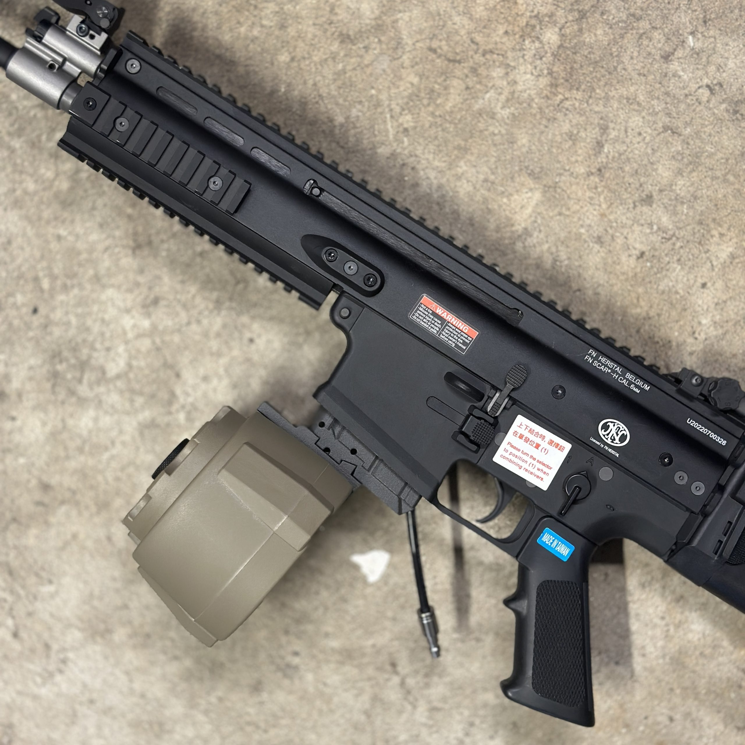 WE Scar H HPA Drum - Tapp Airsoft