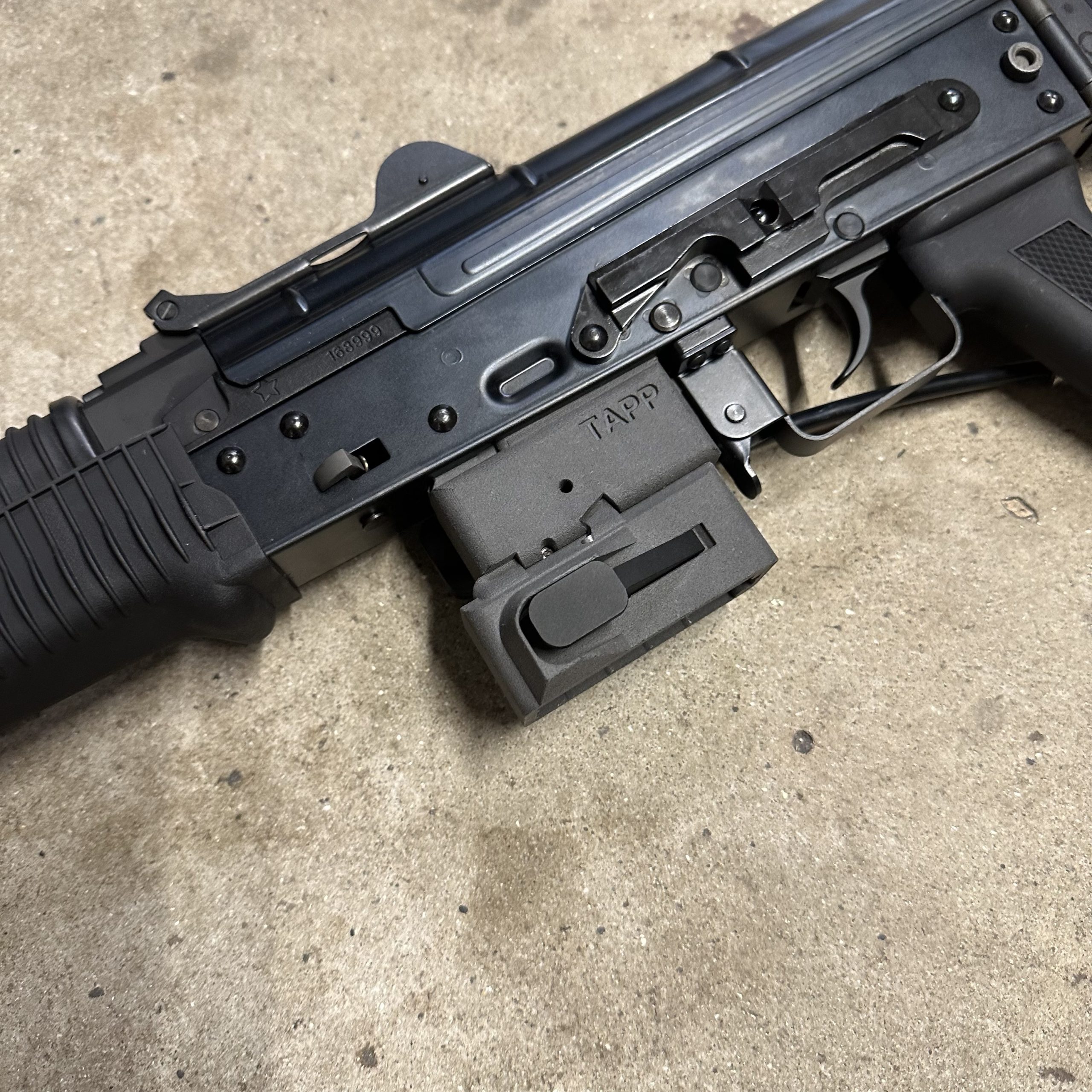 WE/Classic Army AK M4 Carbon Fiber Adapter - Tapp Airsoft