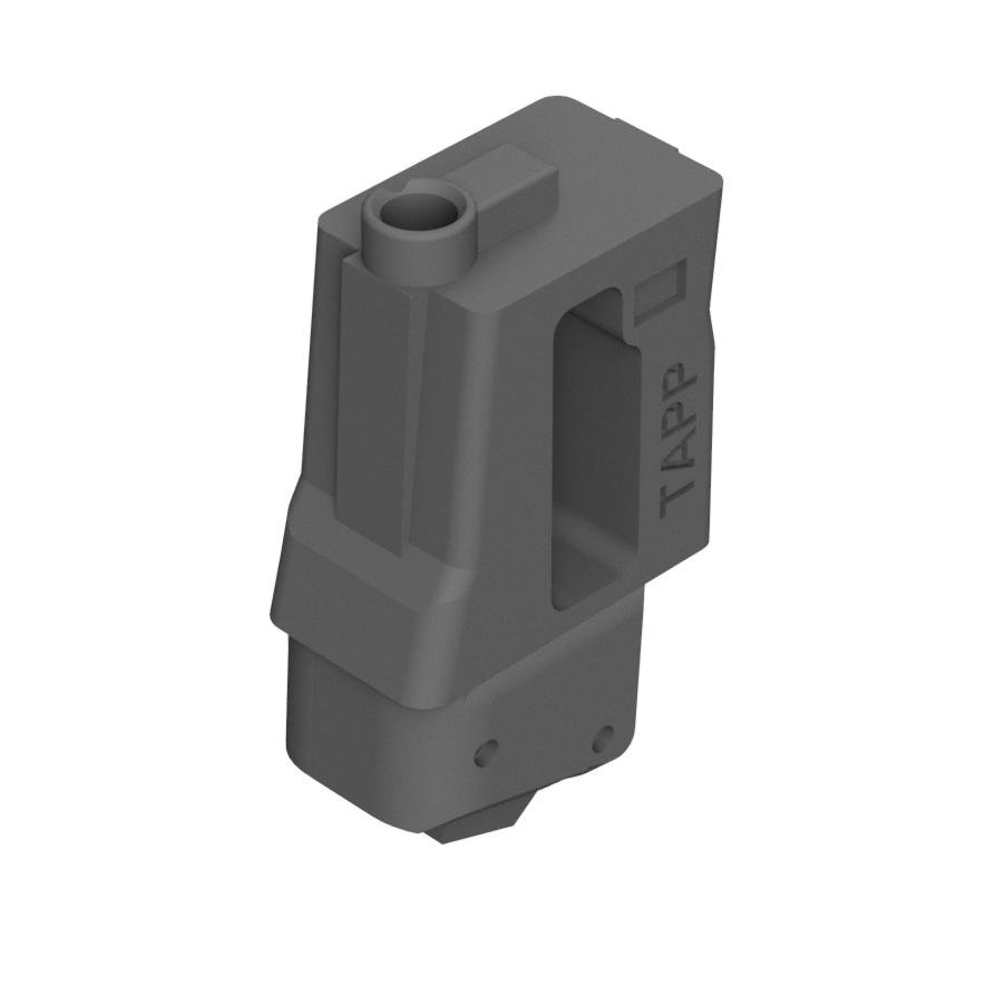 SIG MPX-K AEG Mini Drum Carbon Fiber Adapter - Tapp Airsoft