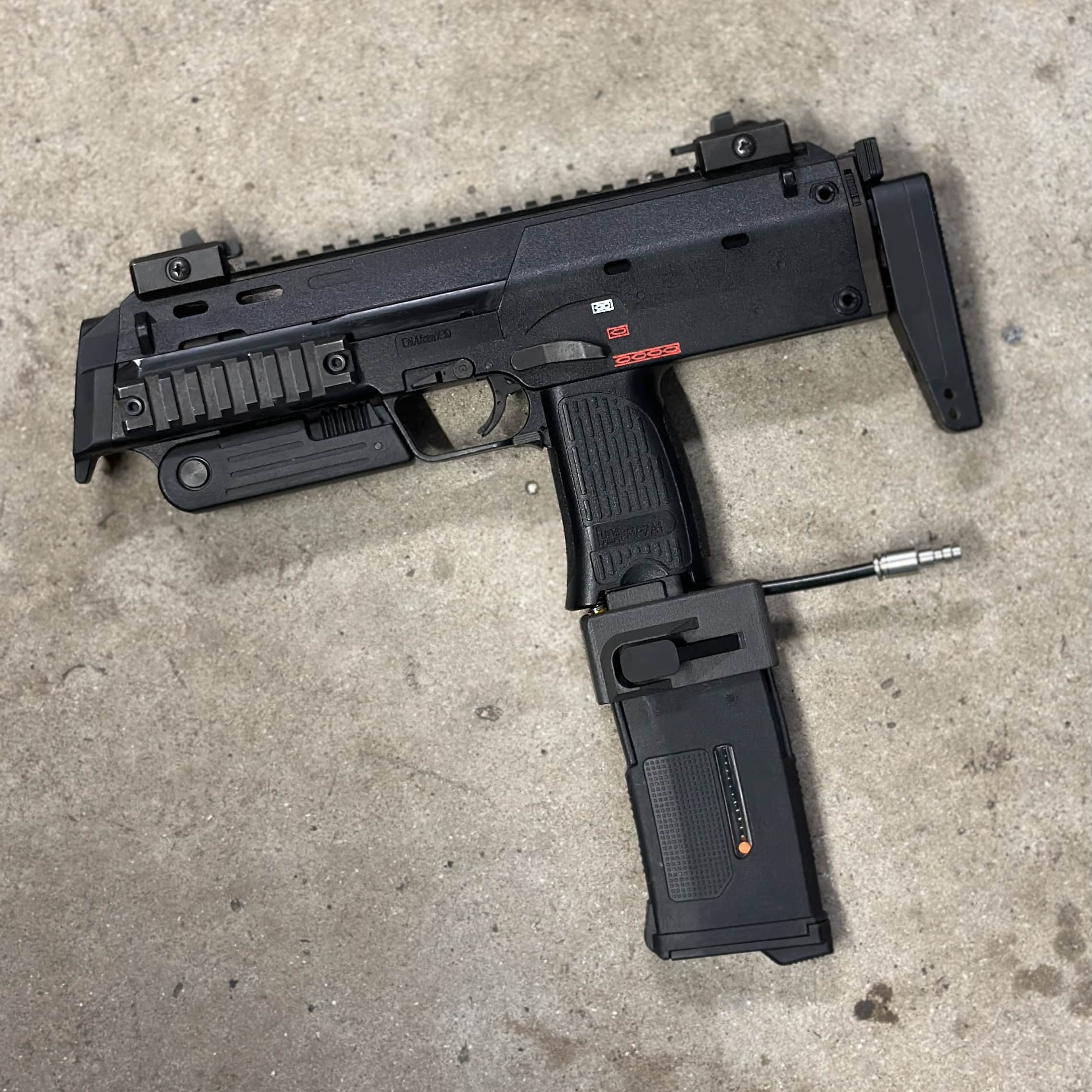 KWA MP7 M4 PRO Carbon Fiber Adapter - Tapp Airsoft