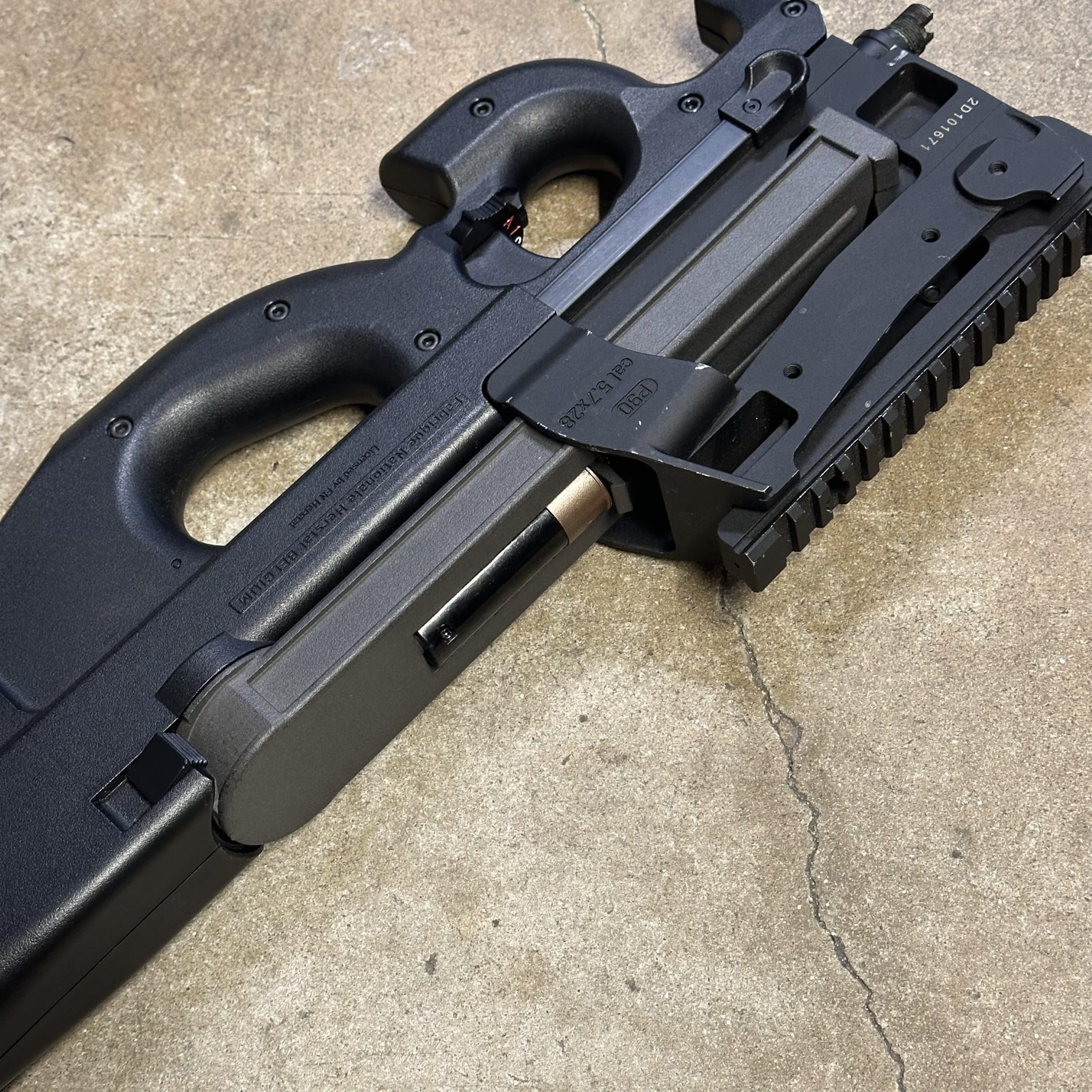 Krytac P90 AEG Shell Carbon Fiber Adapter - Tapp Airsoft