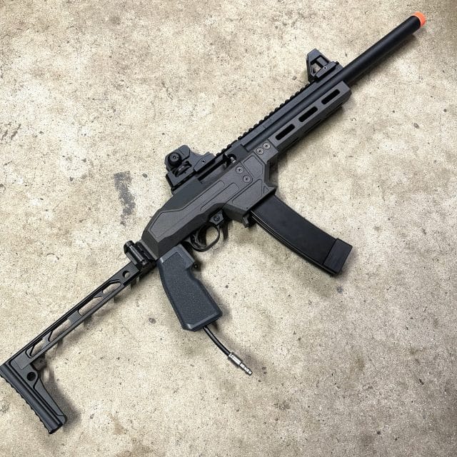 TAPP HYBRID KC-02 Carbon Fiber Lower Receiver - Tapp Airsoft